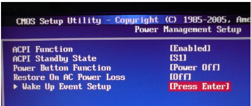 系统重装-通过BIOS设置电脑定时开机的操作方法